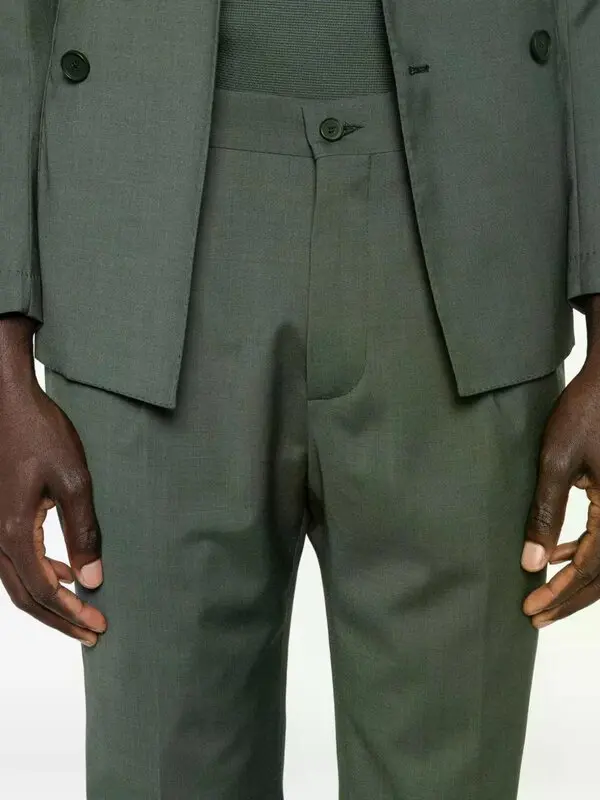 MANUEL RITZ Double-breasted Blazer - Green