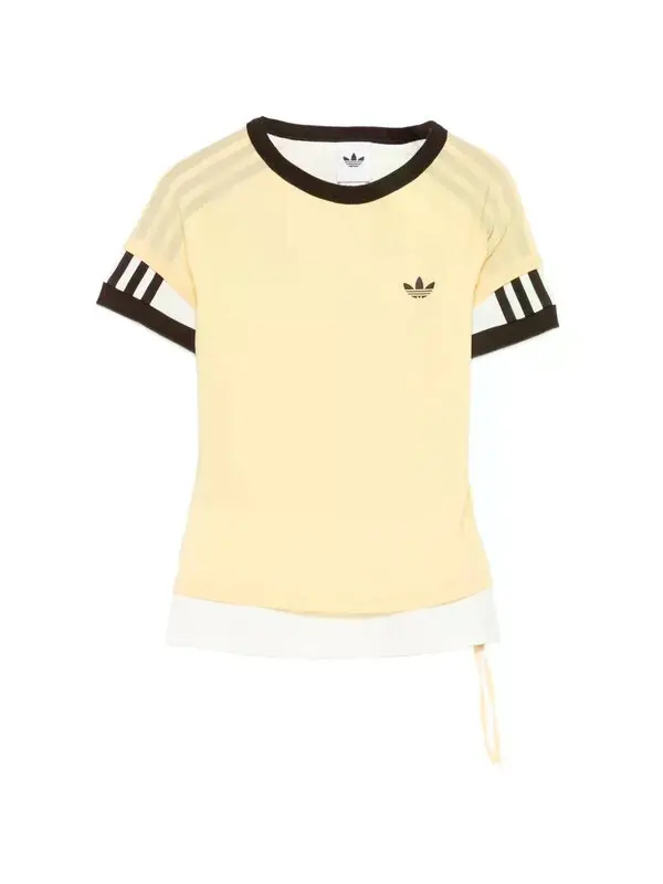 Adidas Stripe Detail T-shirt - Yellow