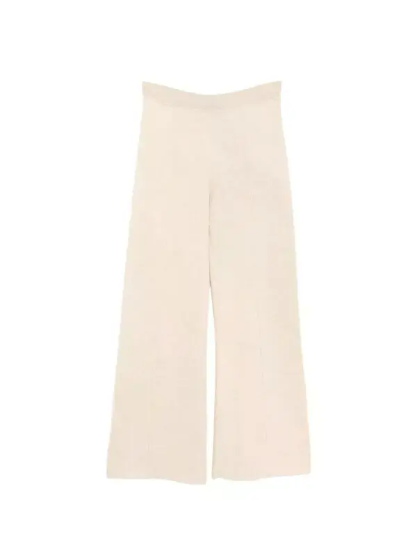 N.peal Double-faced Trousers - Neutrals