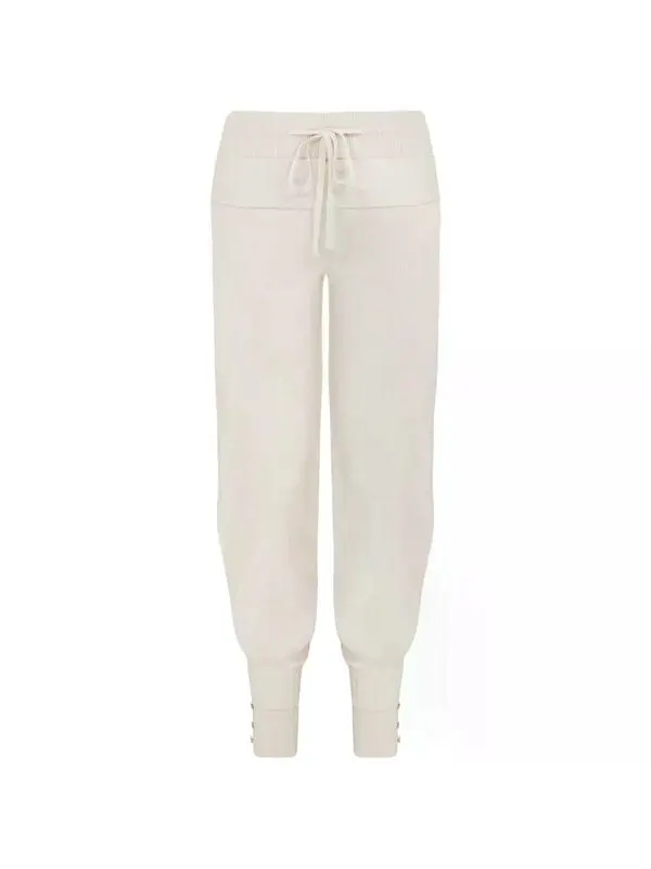 VIOLANTE NESSI Maru Buttoned Trousers - Neutrals