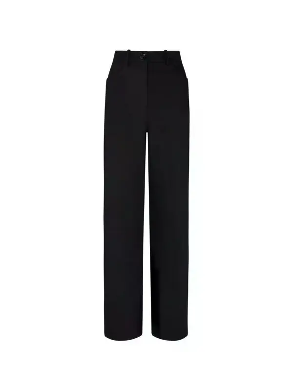 VIOLANTE NESSI Lily High-rise Pocket Jeans - Black