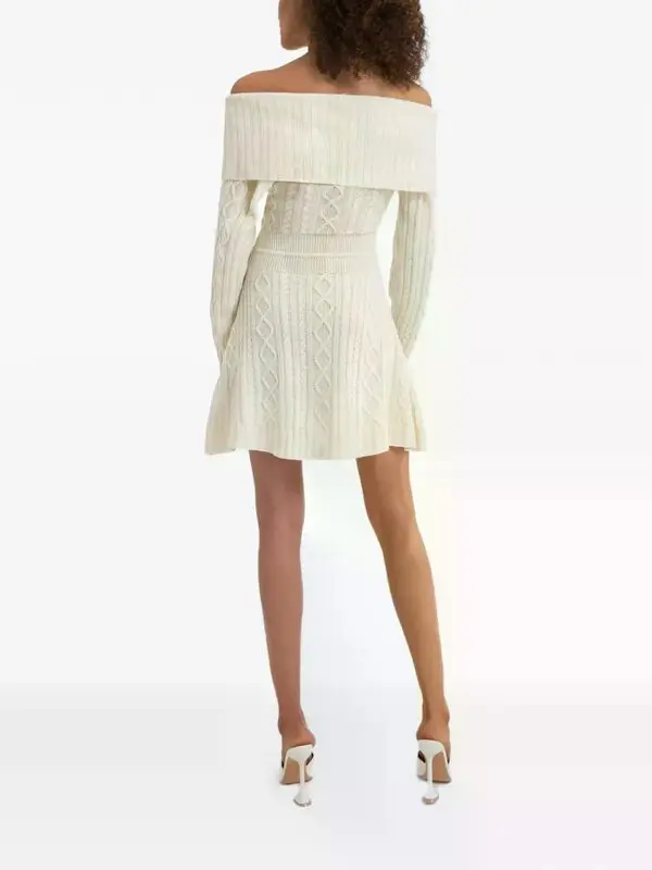 VIOLANTE NESSI Victorie Off-shoulder Mini Dress