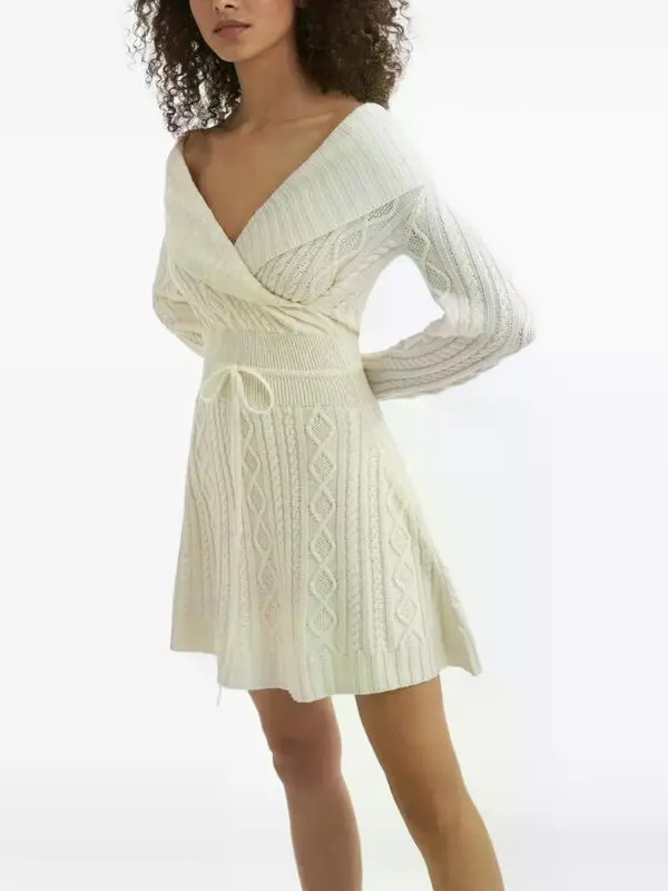 VIOLANTE NESSI Victorie Off-shoulder Mini Dress