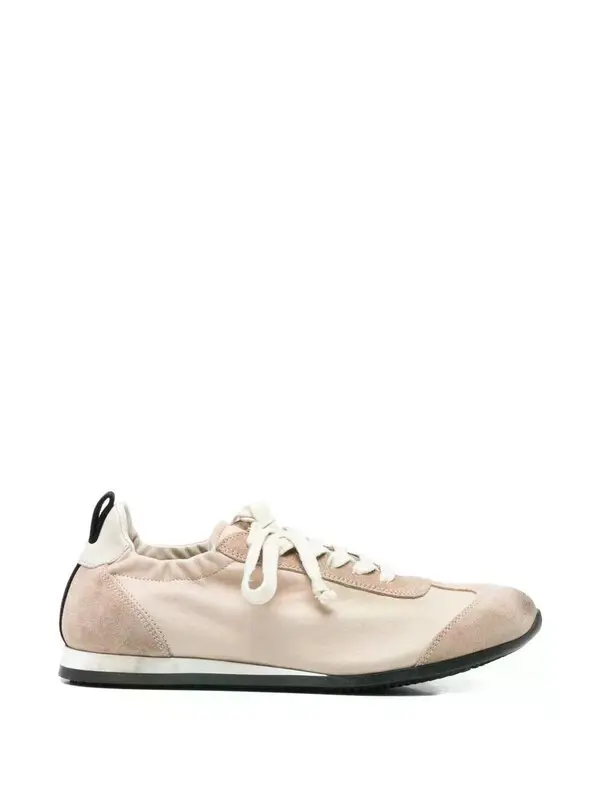 UMA WANG Baseball Lace-up Sneakers - Neutrals