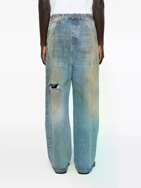 Vetements Distressed Jeans