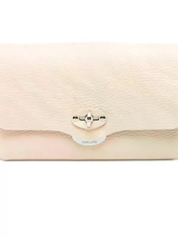 ZANELLATO Lettera Leather Clutch Bag