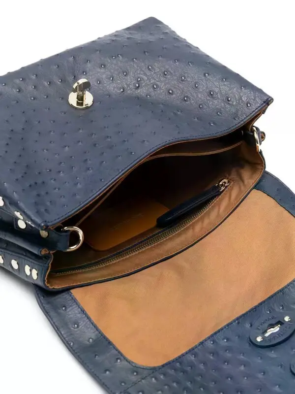 ZANELLATO Studded Top-handle Bag - Blue