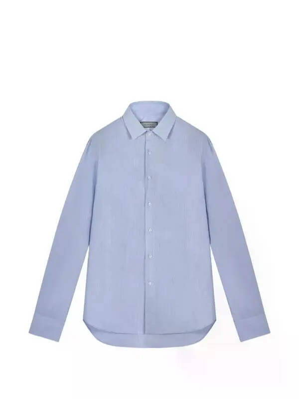 Canali Checked Shirt - Blue