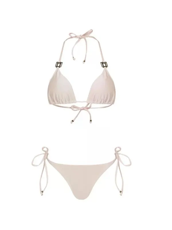 AMIR SLAMA Tie-fastening Bikini - Neutrals