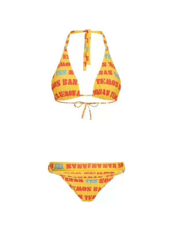 AMIR SLAMA Tie-strap Bikini