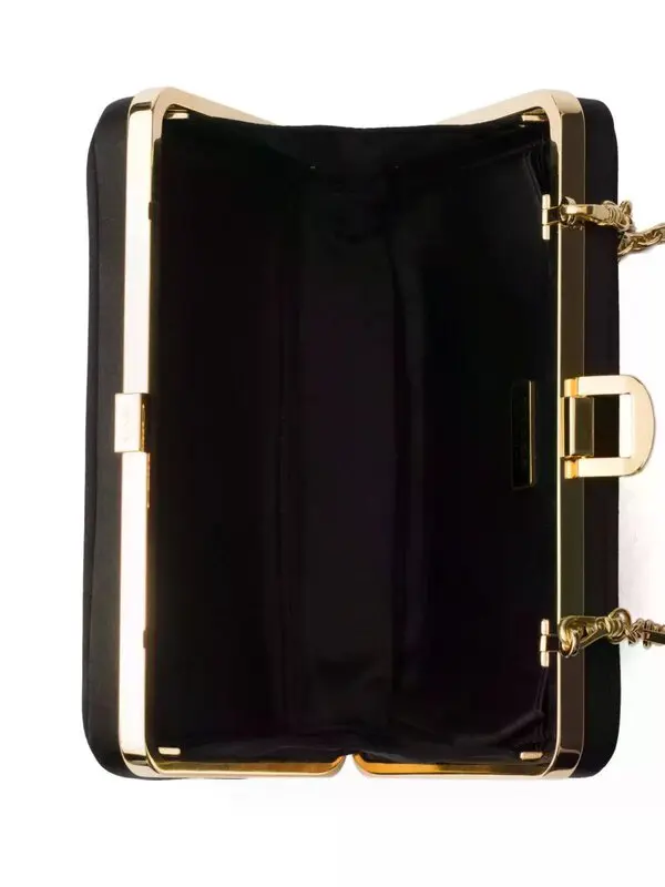 Prada Satin Mini-clutch With Chain Strap