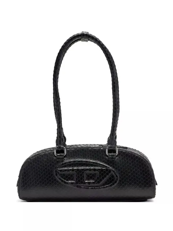 DIESEL 1dr Dome Shoulder Bag - Black