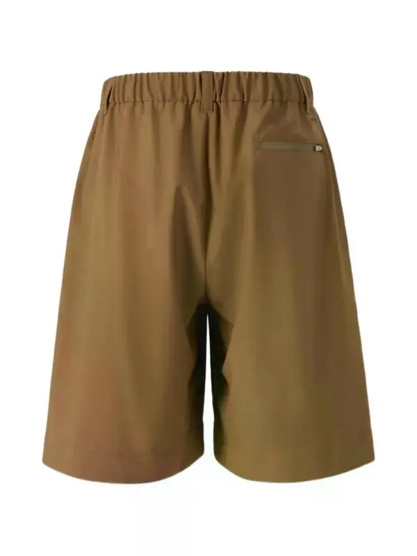 Herno Elastic Waist Bermuda Shorts - Brown