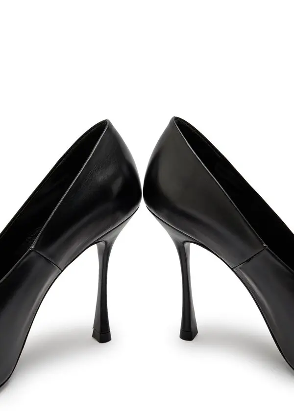 JUDE Kiss 105 Leather Pumps - Black