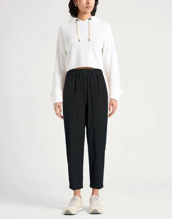 Barena Venezia Tapered Cotton Pants - Black