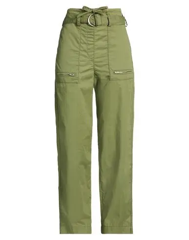Maje Pants Military Size Cotton - Green