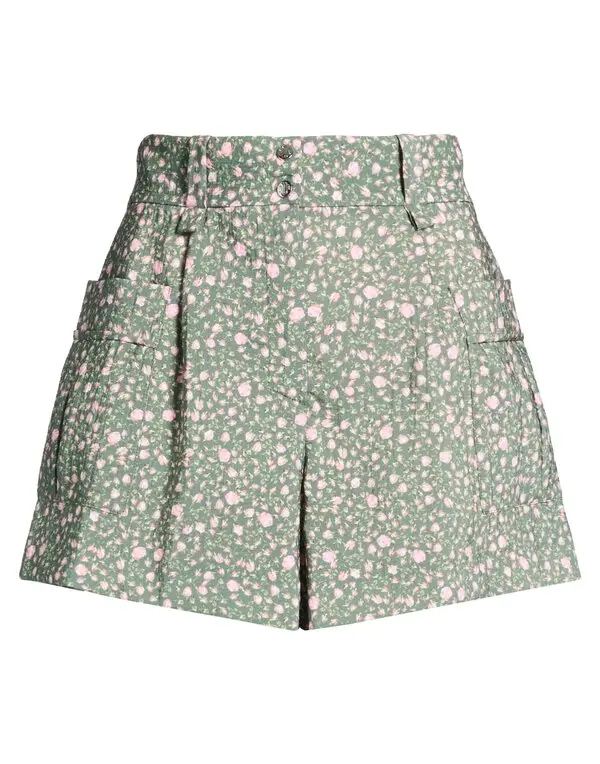 Maje Floral Print Cargo Shorts