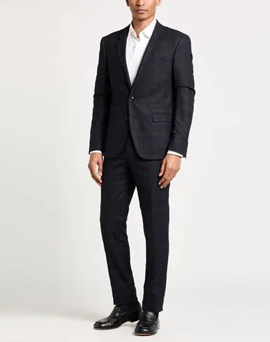 TRUSSARDI Suit Midnight Size Virgin Wool, Polyester, Elastane