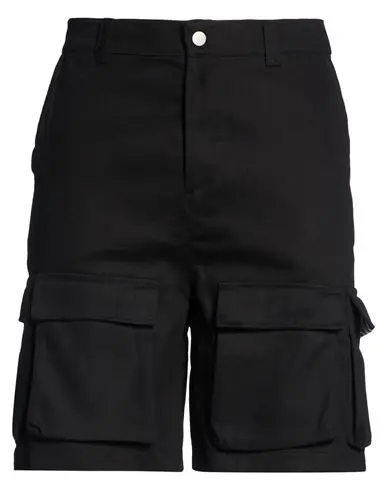 DISCLAIMER Shorts & Bermuda Shorts Camel Size Cotton - Black