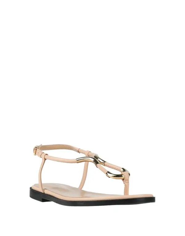 SERGIO ROSSI Slingback Thong Sandals