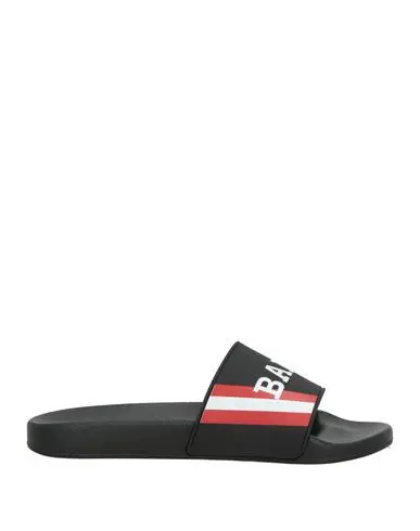 Bally Sandals Size Rubber - Black