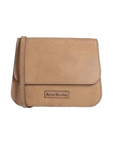 Acne Studios Cross-body Bag Light Brown Leather - Beige