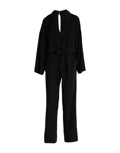 Maje Jumpsuit Size Acetate, Polyester - Black