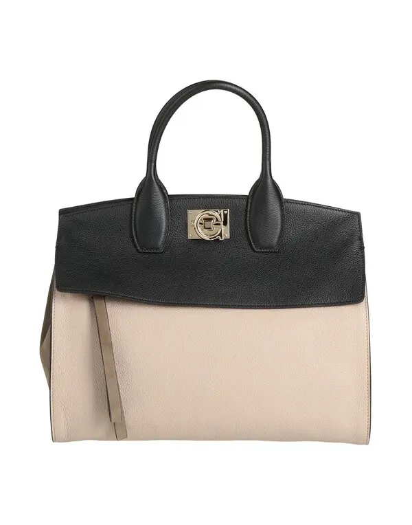 FERRAGAMO Calfskin Tote Bag