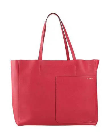 VALEXTRA Handbag Brick Cow Leather - Red