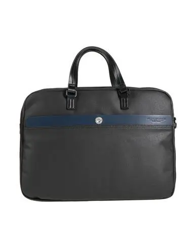 A.G. SPALDING & BROS. 520 FIFTH AVENUE  NEW YORK Leather Laptop Bag - Black