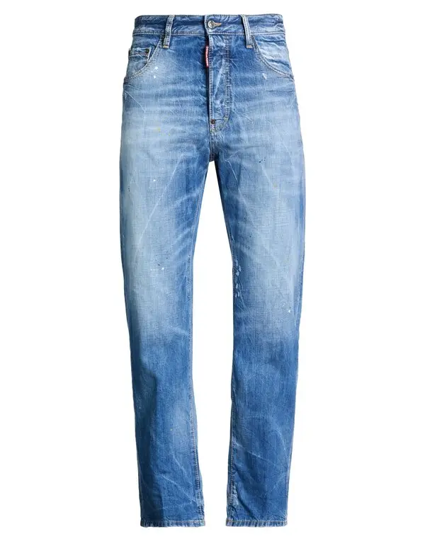 Dsquared2 Cotton Straight-leg Denim Jeans