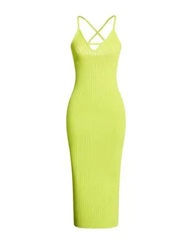 Iceberg Midi Dress Lime Size Viscose, Polyamide - Green