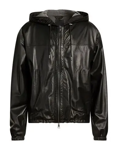 Add Jacket Size Ovine Leather - Black