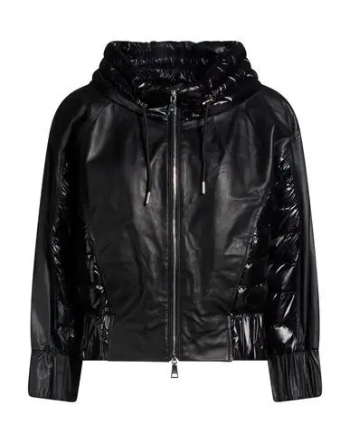 Add Jacket Size Polyamide, Ovine Leather - Black