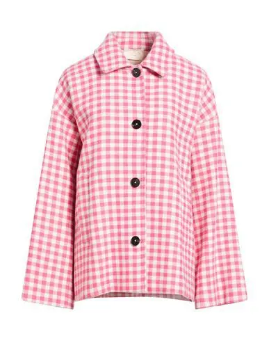 Montedoro Light Wool Polyamide Coat - Fuchsia
