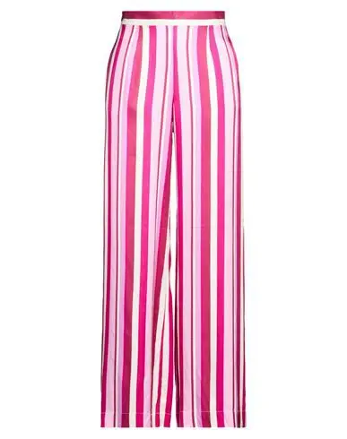 PUROTATTO Pants Fuchsia Size Viscose - Pink