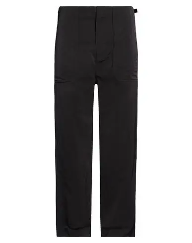 ROBERTO COLLINA Pants Size Polyester, Linen - Black