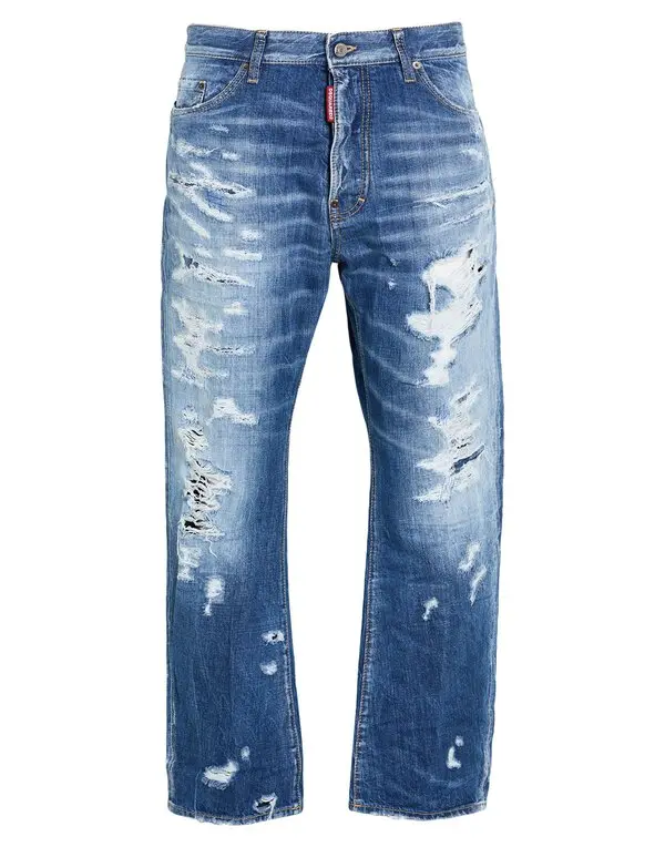 Dsquared2 Cotton Denim Jeans - Blue