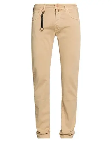 Incotex Tapered Gabardine Pants - Sand