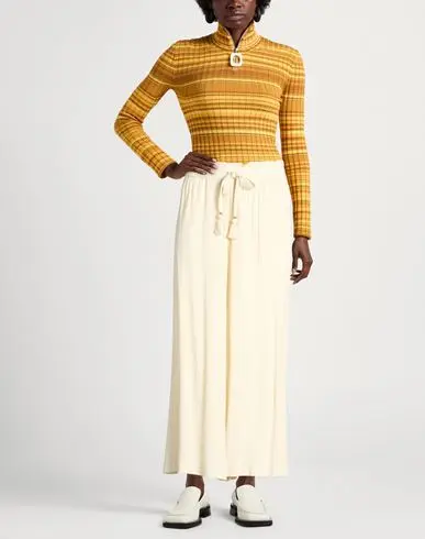 TWINSET Viscose Polyester Wide-leg Pants