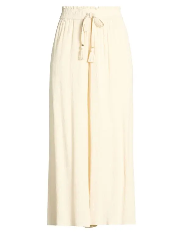 TWINSET Viscose Polyester Wide-leg Pants