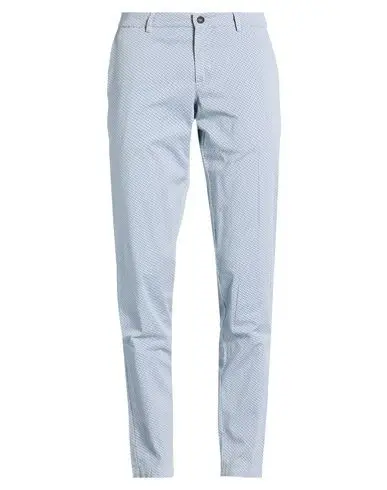 TRUSSARDI Pants Light Size Cotton, Elastane - Blue