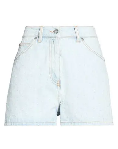 MSGM Denim Shorts Size Cotton - Blue