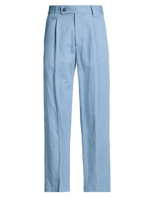 PAOLO PECORA Cotton-linen Blend Pants