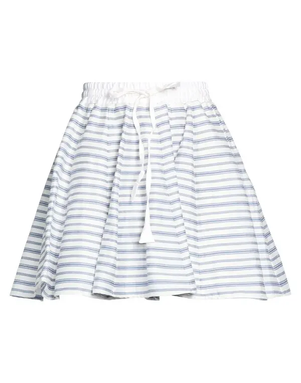 Sandro Mini Skirt In Linen And Viscose Blend