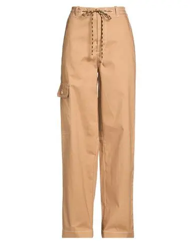 Sandro Pants Camel Size Cotton - Beige