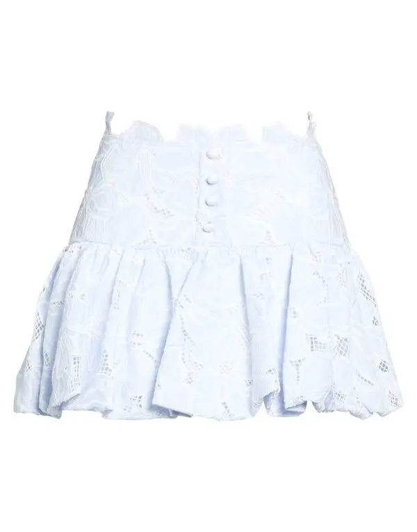 Sandro Flared Broderie Anglaise Mini Skirt