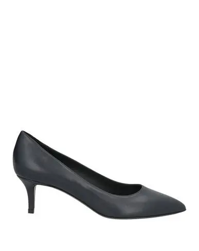 Emporio Armani Pumps Size Lambskin - Navy