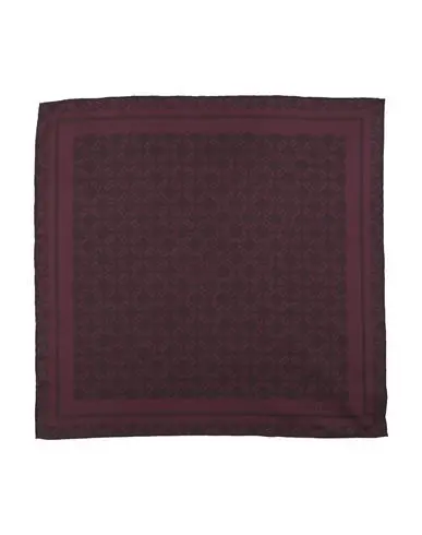 Givenchy Scarf Charcoal Silk - Red