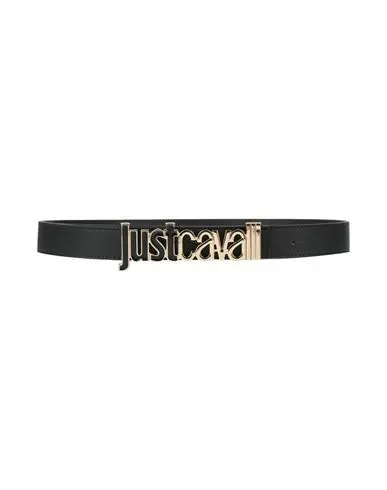 Just Cavalli Belt With Appliqués - Black